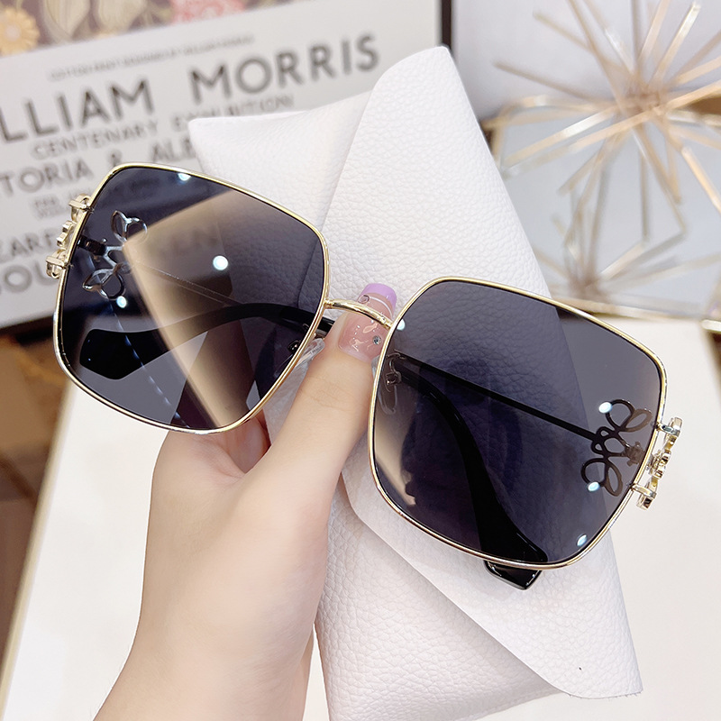 Oval large frame men's and women's style Matte Black - Walmart.com