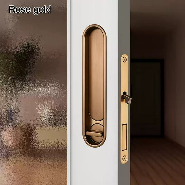 Effortless Operation Oval Handle Sliding Door Lock with Secure Closure ...