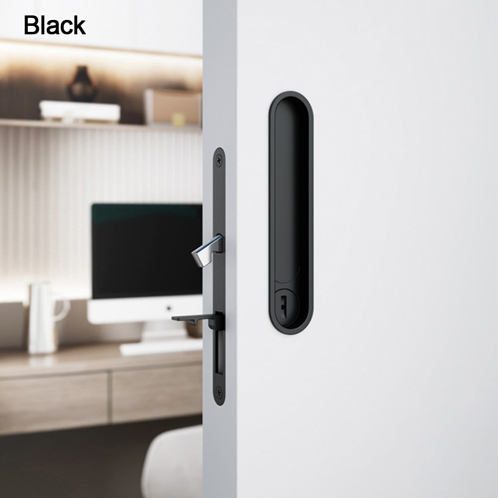 Oval pocket door lock sliding door handle sliding door lock with lock ...