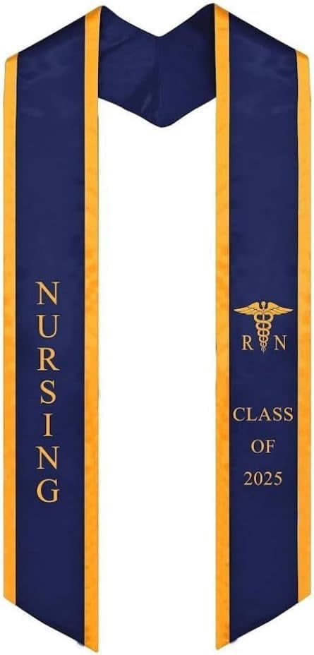 Ovaltag Nursing Graduation RN Stole Nursing Graduate Sash Nurses School ...