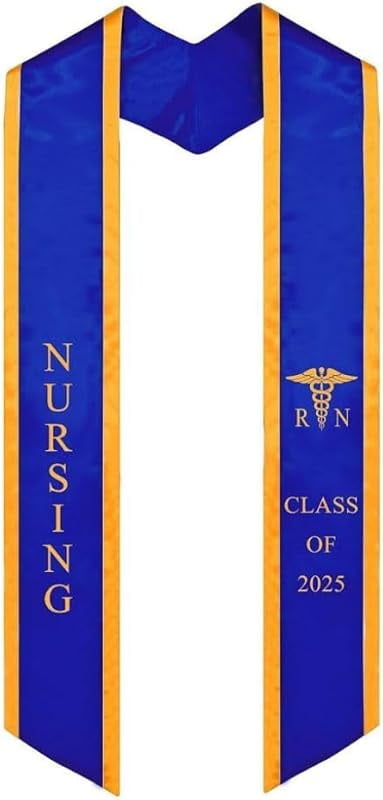 Ovaltag Nursing Graduation RN Stole Nursing Graduate Sash Nurses School ...