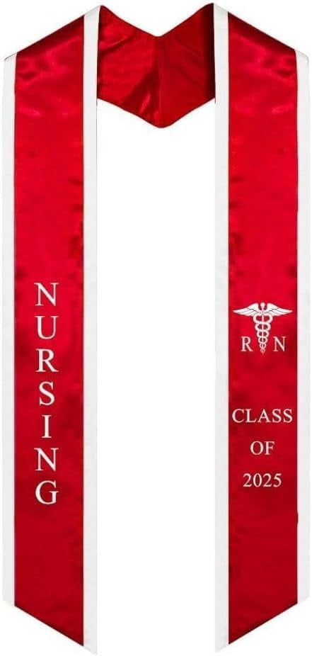 Ovaltag Nursing Graduation RN Stole Nursing Graduate Sash Nurses School ...