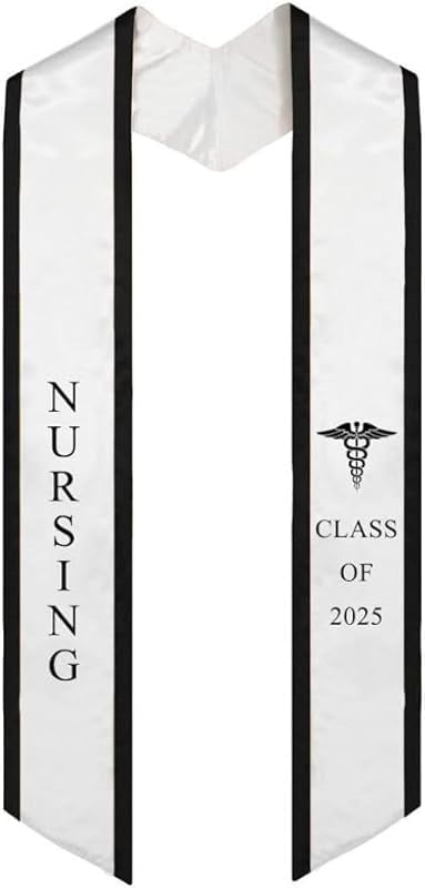 Ovaltag Nursing Graduation Stole Nursing Graduate Sash Nurses School ...