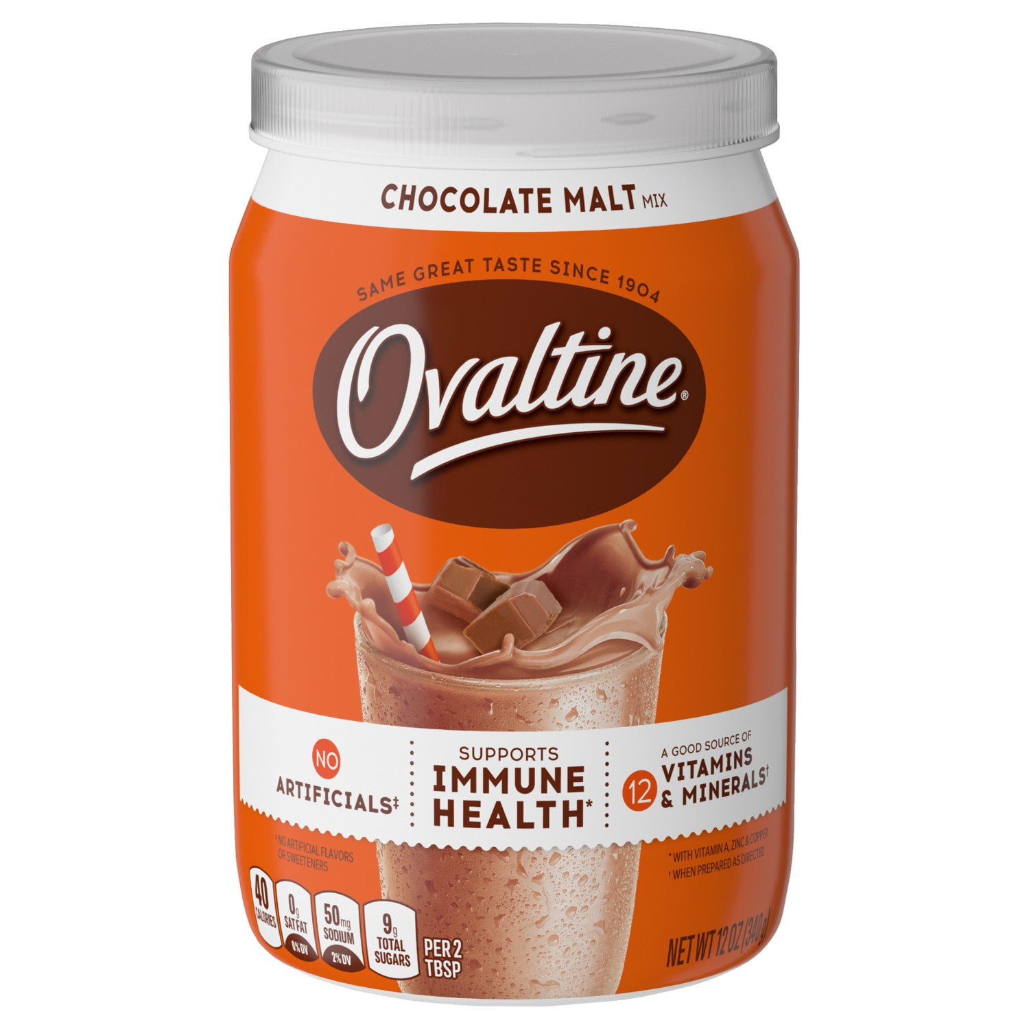 Ovaltine Chocolate Malt Drink Mix - 12 oz (Packaging May Vary ...
