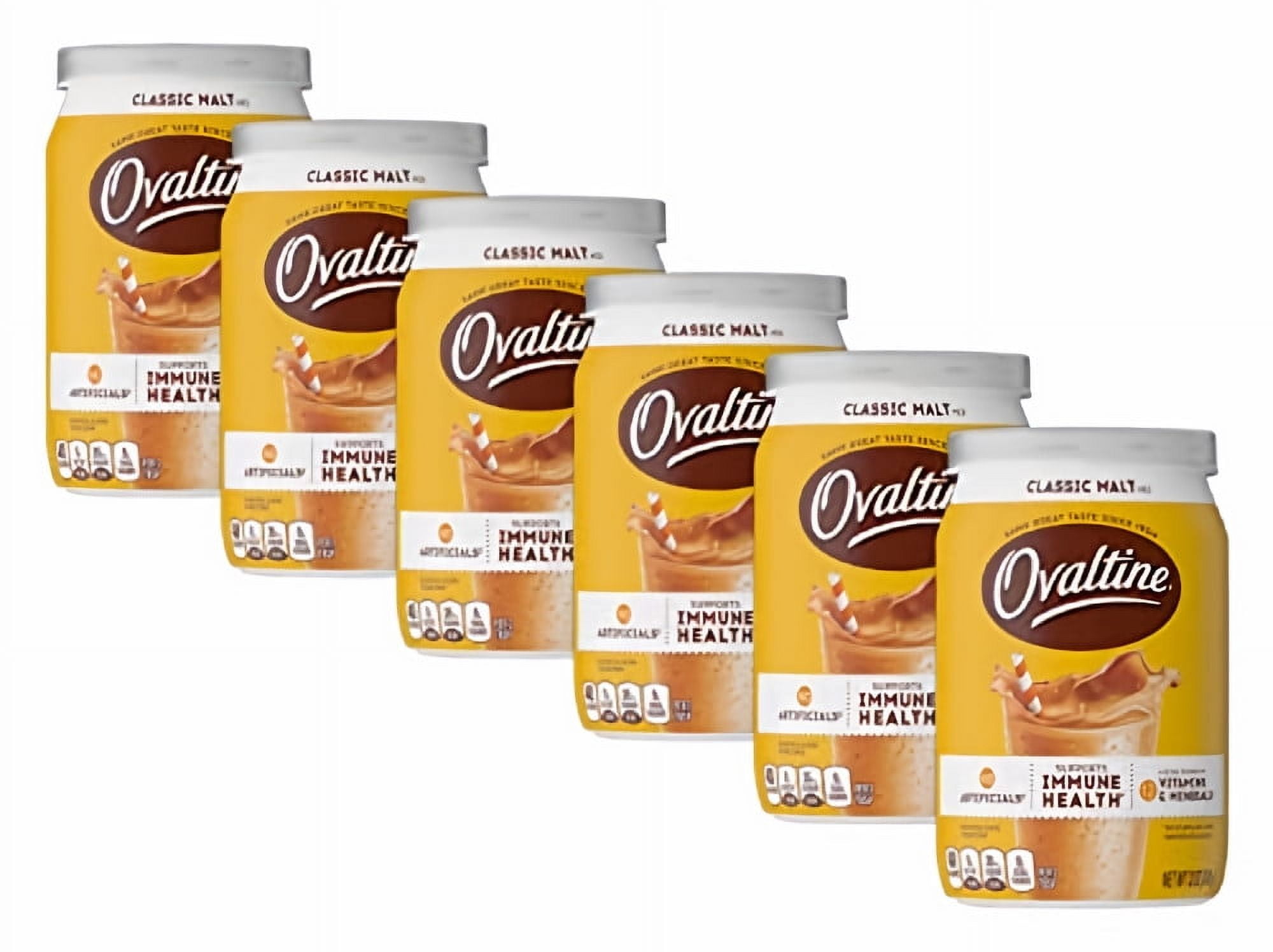 Ovaltine Classic Malt Drink Mix (Pack of 6) - Walmart.com