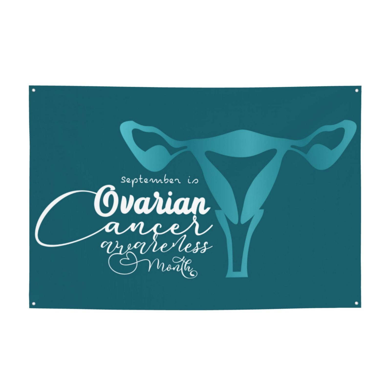 Ovarian Cancer Awareness Month Banner Backdrop Large Banner Decorations ...