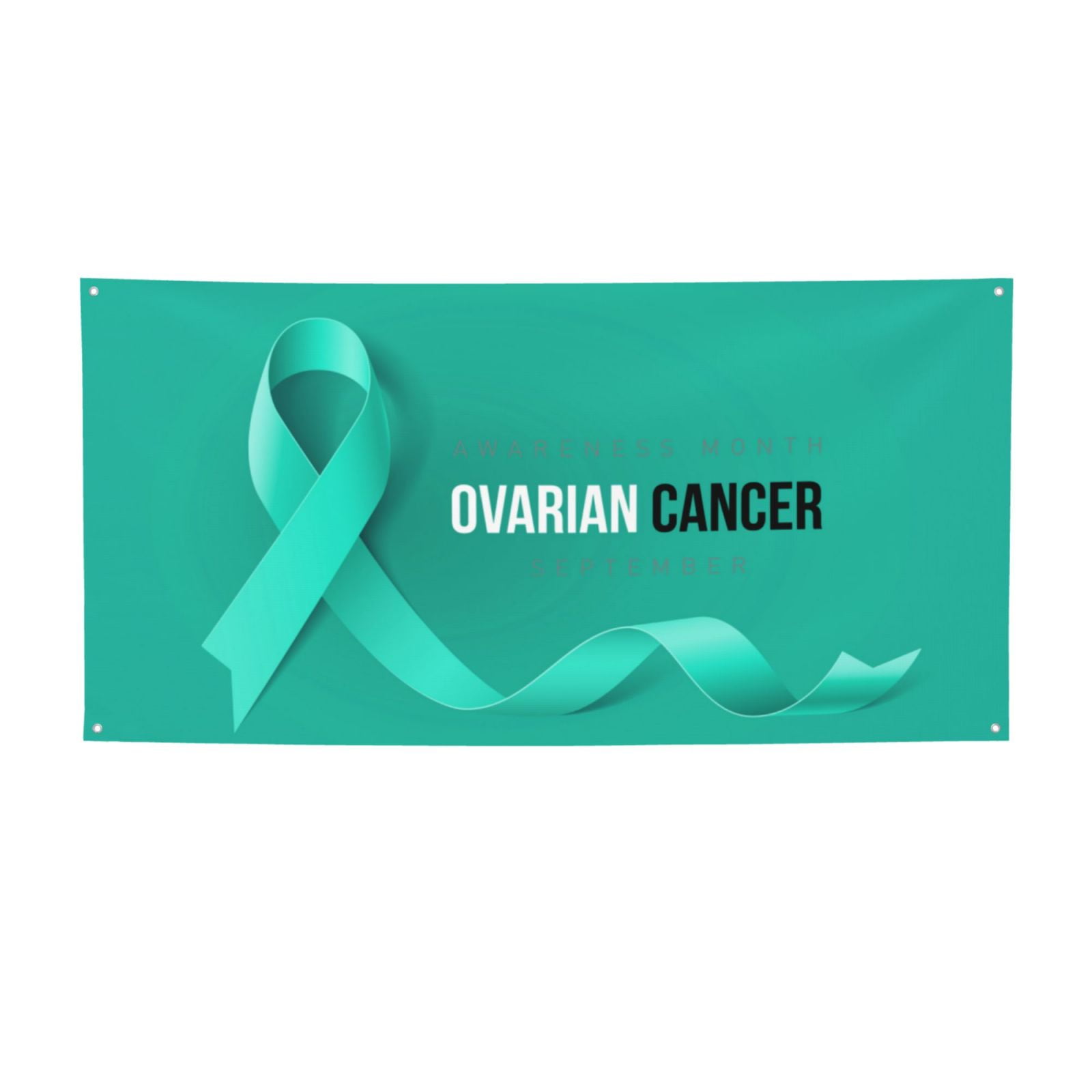 Ovarian Cancer Awareness Month Banner Backdrop Porch Sign Small Holiday ...
