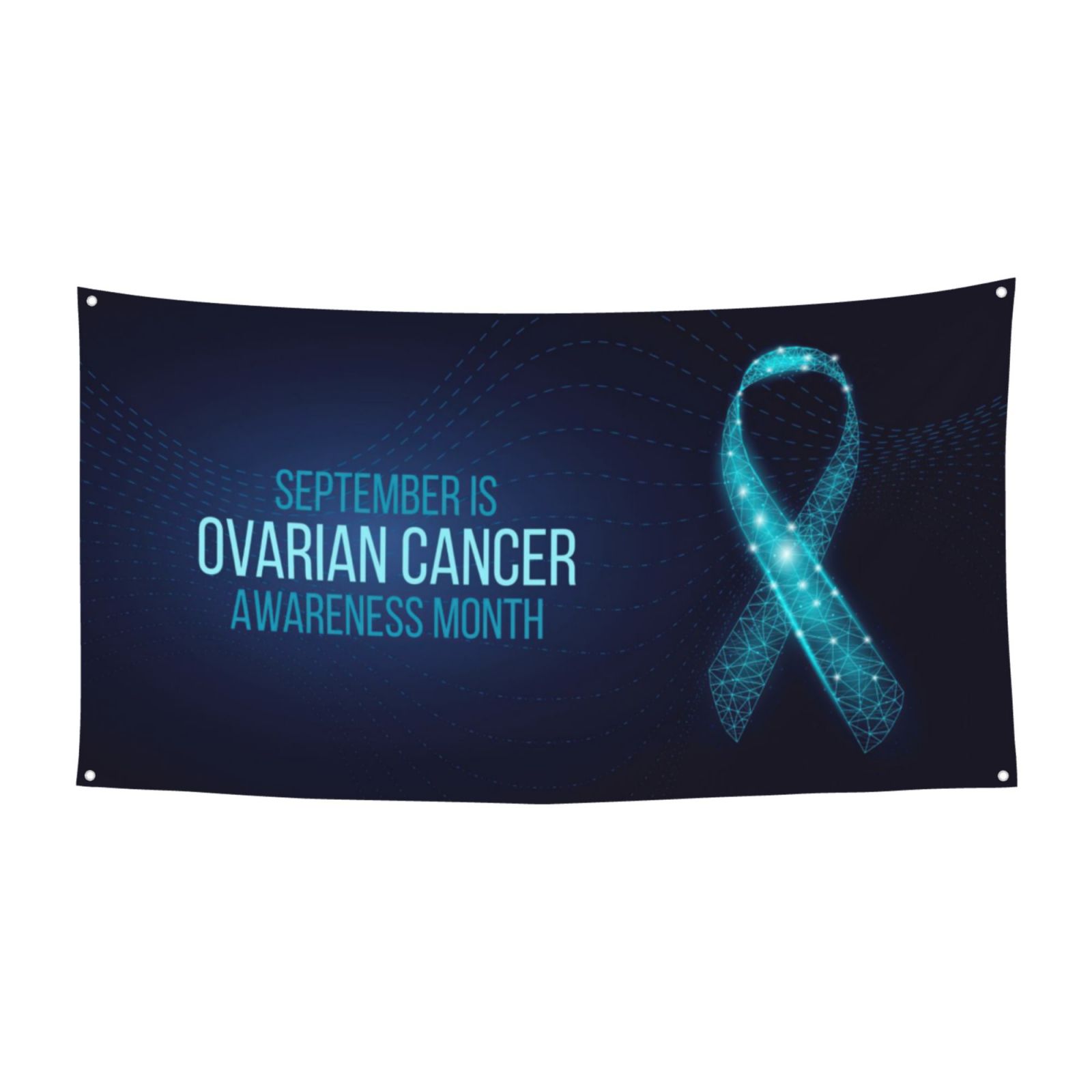 Ovarian Cancer Awareness Month Banner Flag Photography Background ...