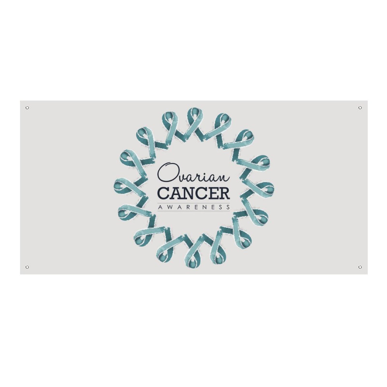 Ovarian Cancer Awareness Month Banners Flag Hanging Backdrop Sign Wall ...