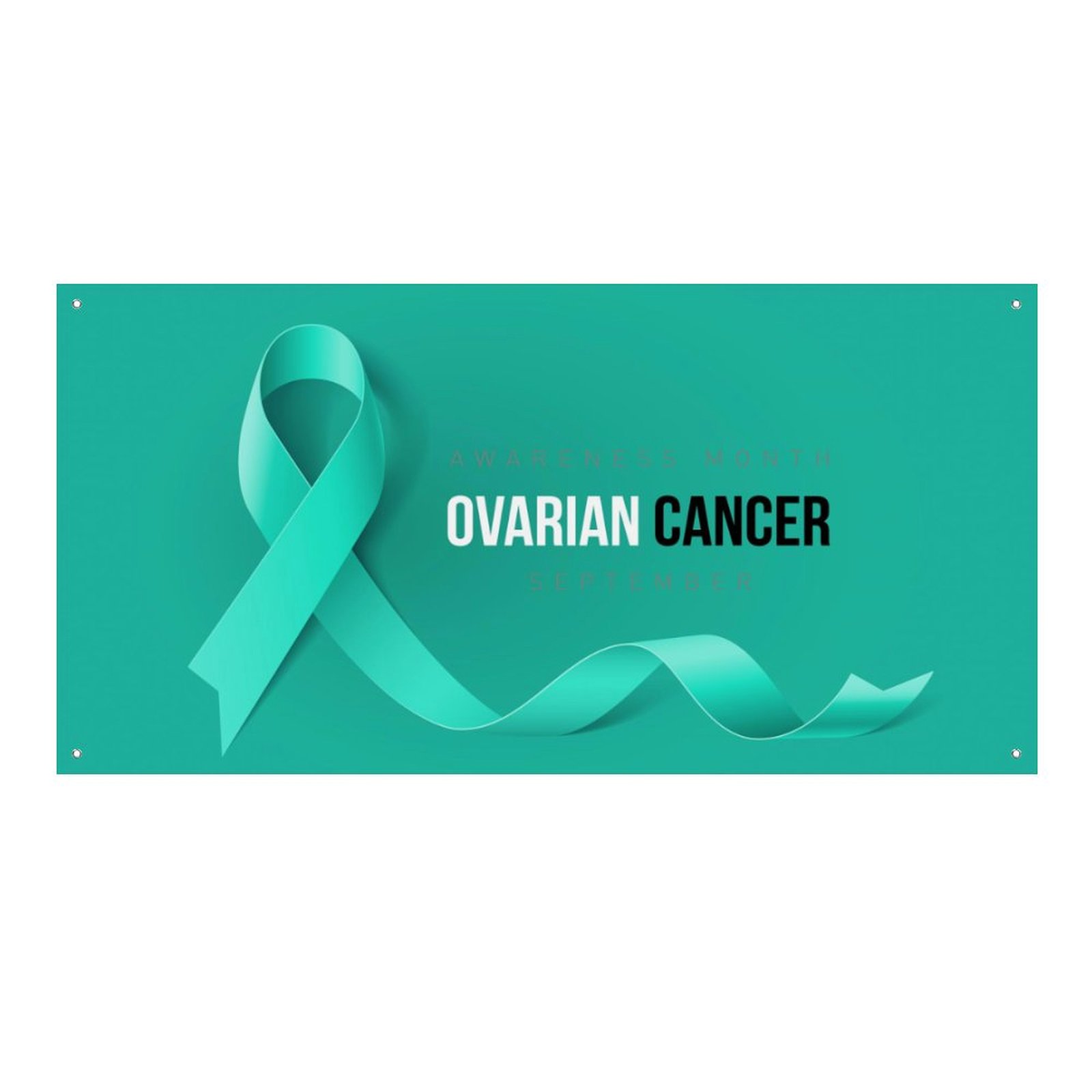 Ovarian Cancer Awareness Month Banners Flag Hanging Backdrop Sign Wall ...