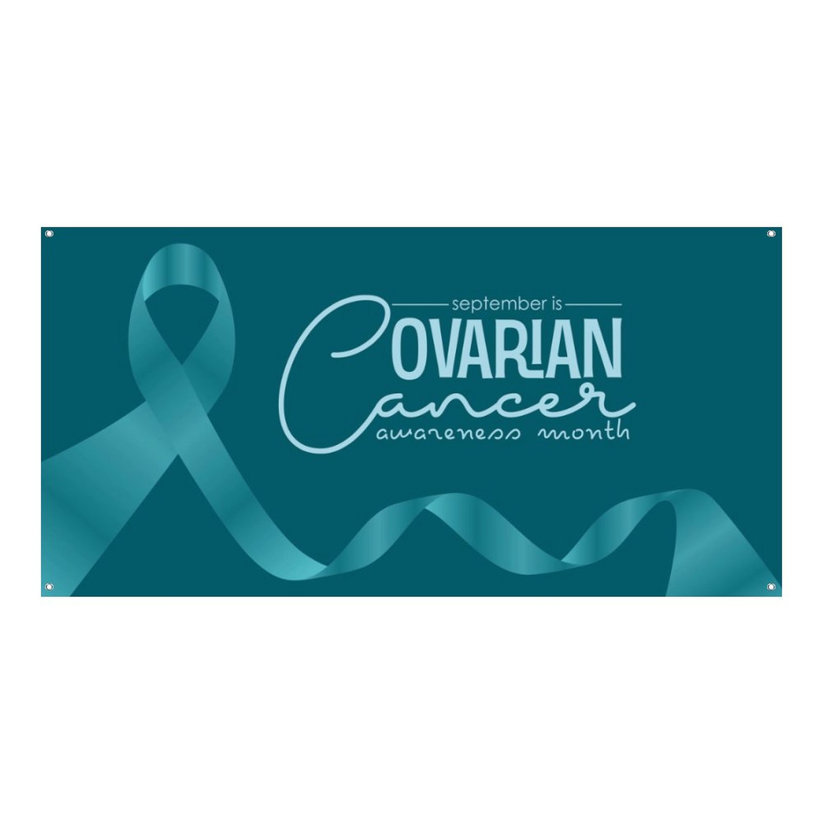 Ovarian Cancer Awareness Month Banners Flag Hanging Backdrop Sign Wall ...
