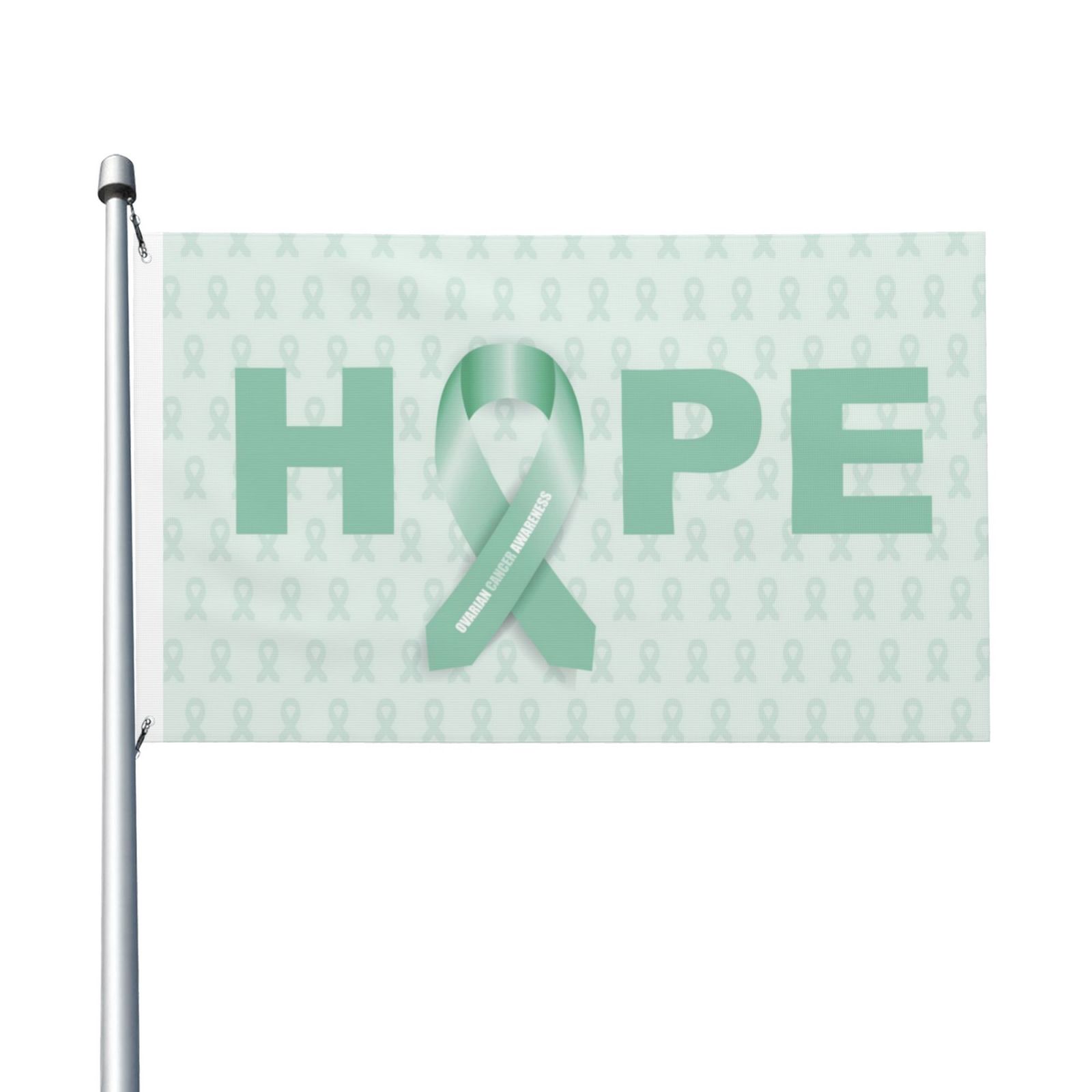 Ovarian Cancer Awareness Month Flag 3x5 Ft Double-Sided Flag Outdoor ...