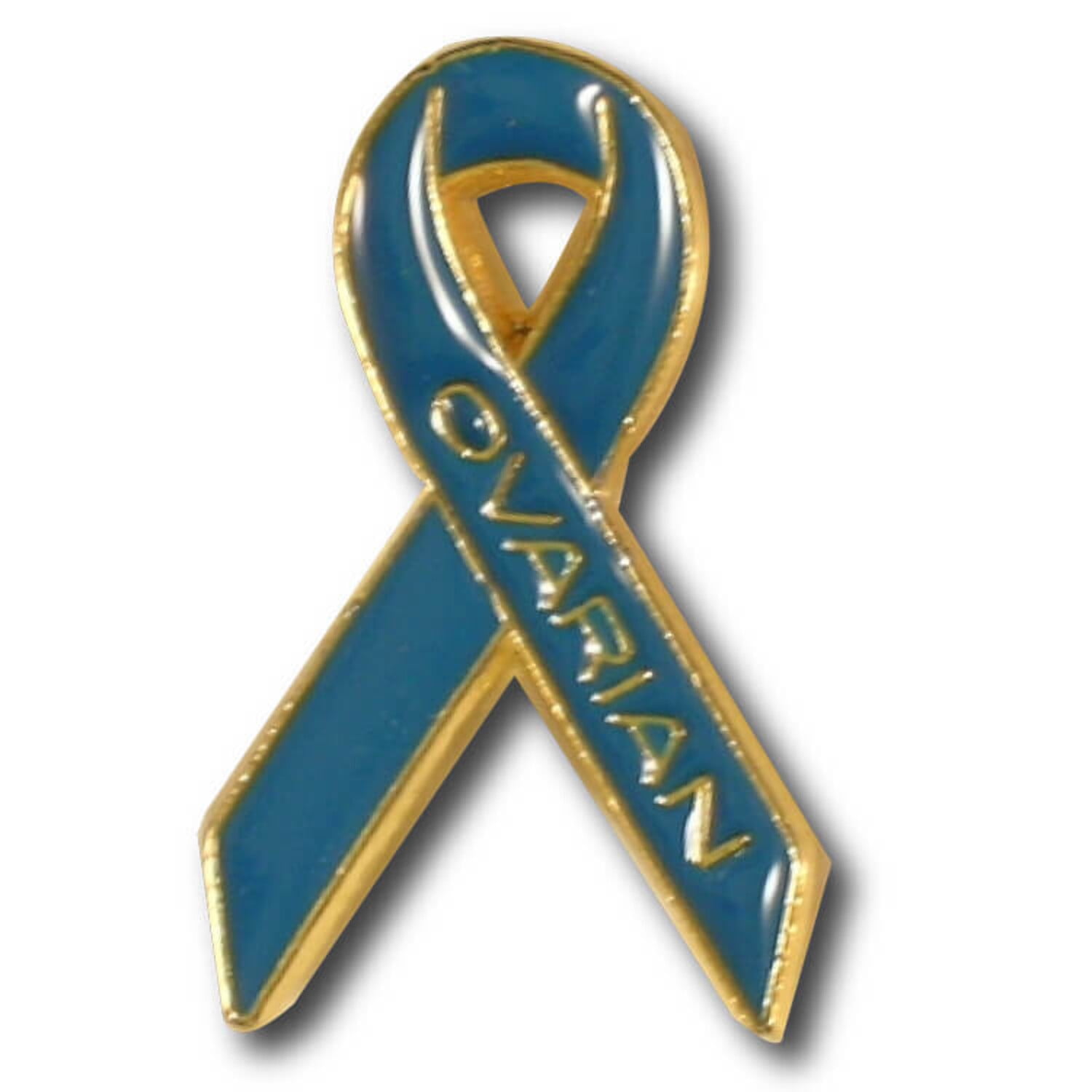 Ovarian Cancer Awareness Ribbon Lapel Pin - Walmart.com