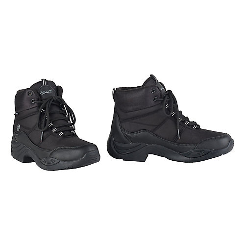 Ovation Ladies Heels Down Riding Sneakers 10 Black - Walmart.com