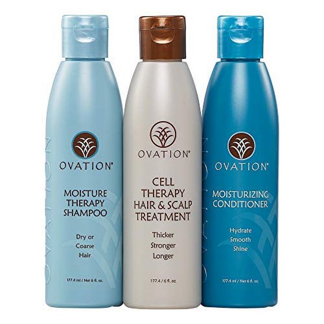 Ovation Moisture Cell Therapy 6 oz. System - Moisture Shampoo, Cell ...
