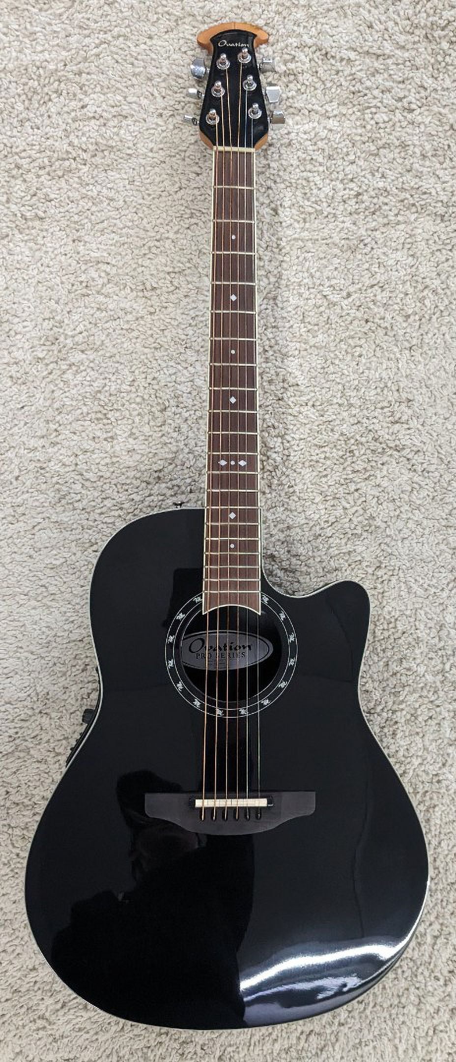 Ovation Pro Series Standard Balladeer Acoustic Electric Guitar, 2771AX ...