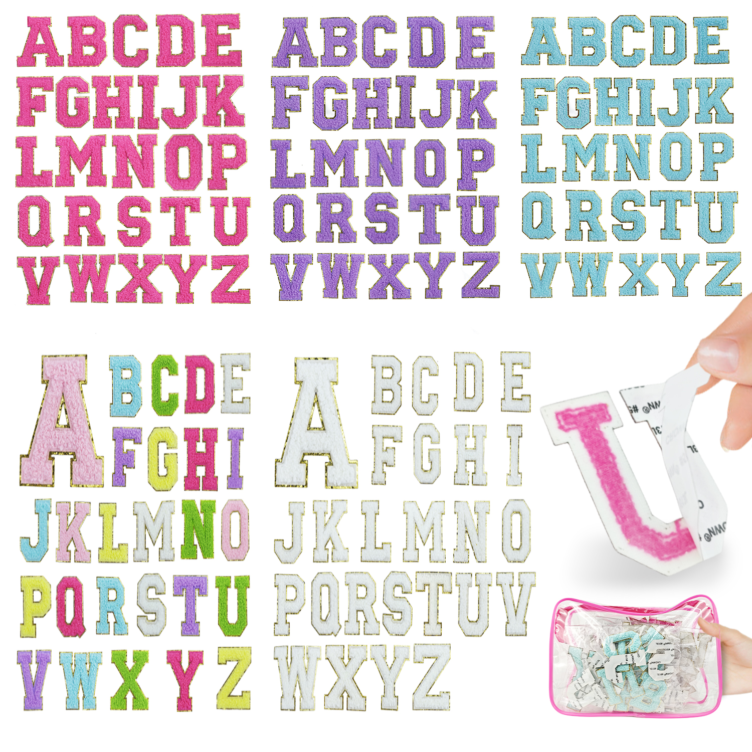 Uxcell 11 Pcs Cross Embroidered Patch Iron on Decorative Patch,4.1"Lx2 ...