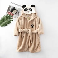 Mr. Pen- Baby Animal Face Robe, Unisex, 0-9 Month, Plush Baby Robe ...