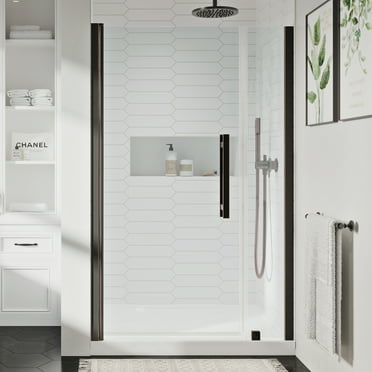 Mustee Durastall Shower Stall, Thermoplastic, Center Drain, Slip ...