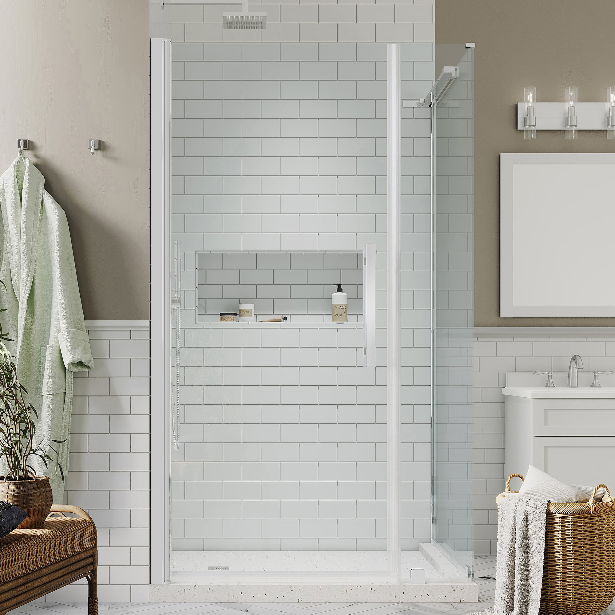 Shower Stall Subway Tile
