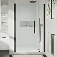 Mustee Durastall Shower Stall, Thermoplastic, Center Drain, Slip ...