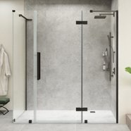 DreamLine Enigma Air 34 3/4 in. D x 60 3/8 in. W x 76 in. H Frameless ...