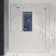 DreamLine Enigma Air 34 3/4 in. D x 60 3/8 in. W x 76 in. H Frameless ...