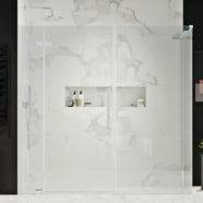 DreamLine Enigma Air 34 3/4 in. D x 48 3/8 in. W x 76 in. H Frameless ...