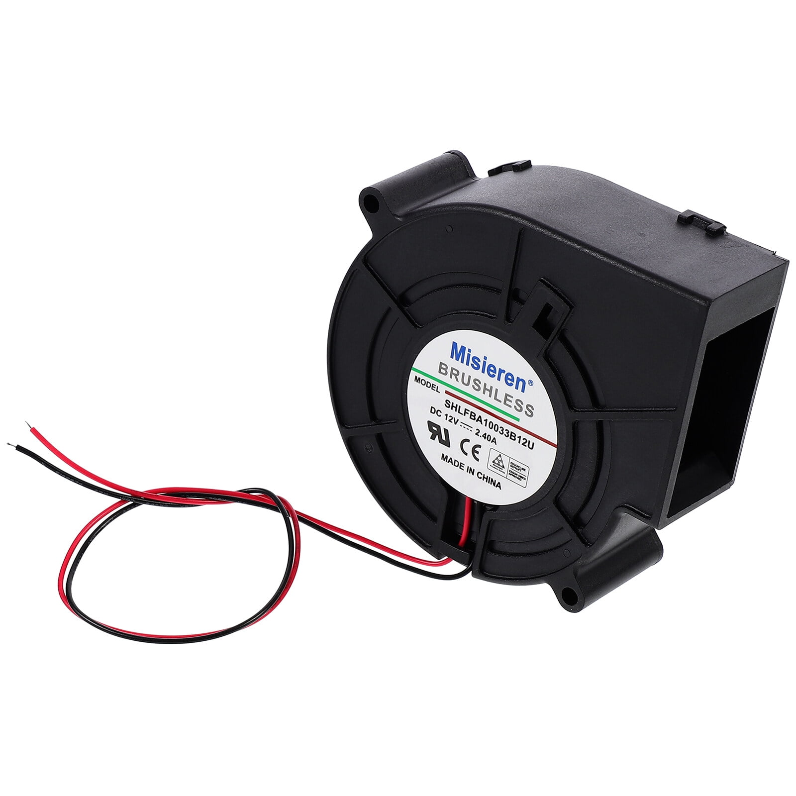 Oven 12V Blower Fan 2.4A Furnace Blower Fan Practical Furnace ...