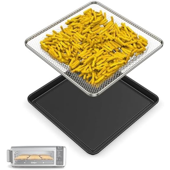 Oven Air Fryer Basket and Tray for Ninja Foodi SP101 Air Fryer Oven ...