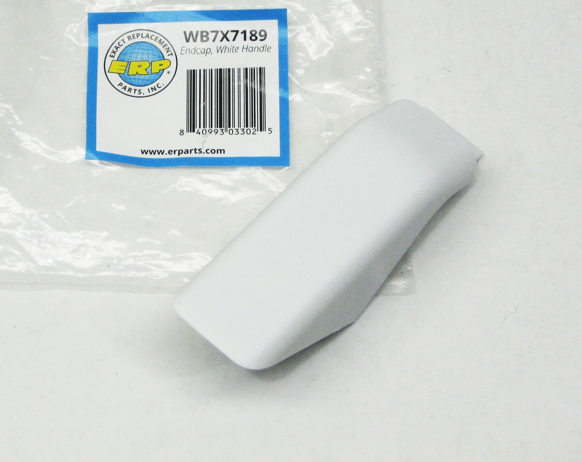 Oven Door Handle End Cap, White, for General Electric, AP2019455 ...