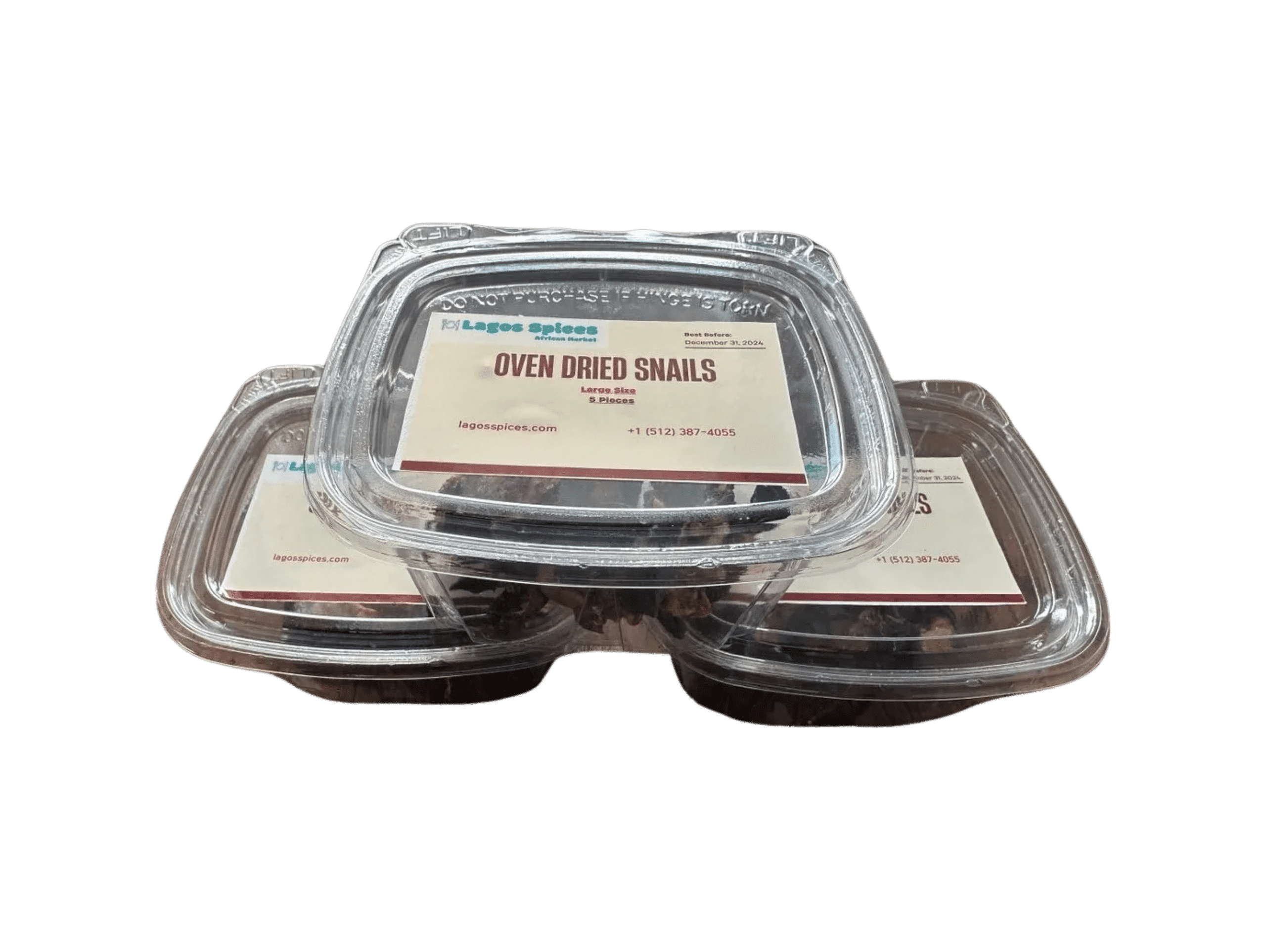 Oven Dried Snails | Large Size | 5 Pieces - Walmart.com