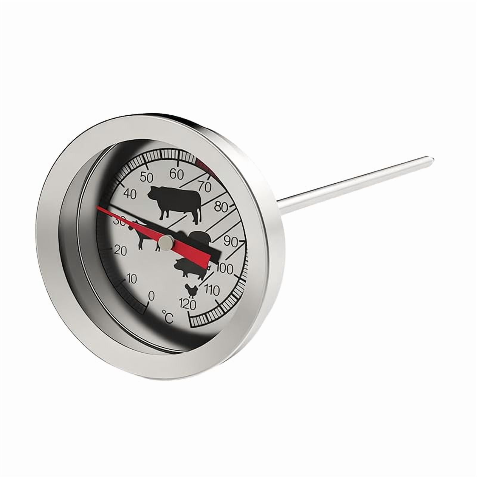 Oven/Grill Safe Meat Thermometer,Extra Large 2.5-inches Dial ...