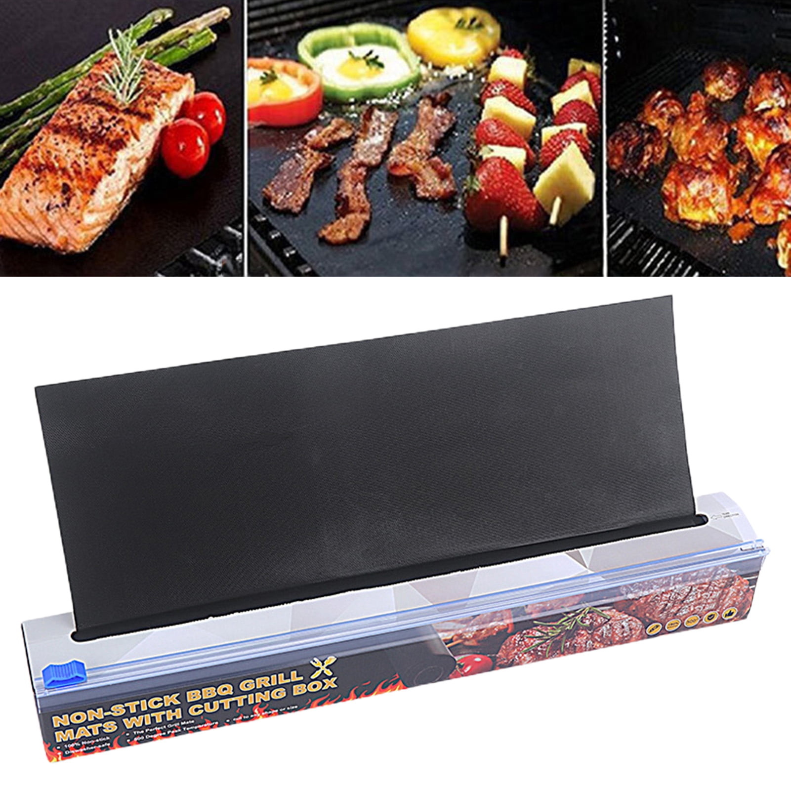 Oven Liner Barbecue Mats Non-stick Food Grade Safe High Temperature ...