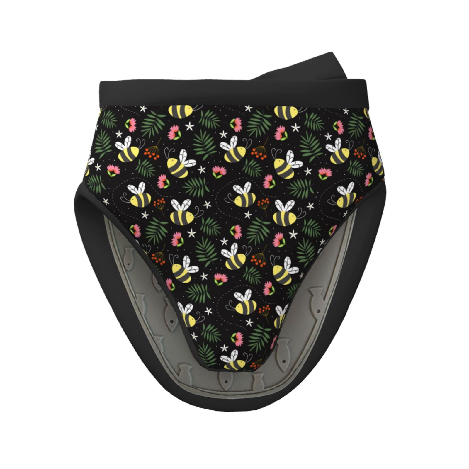 Oven Mitts Heat Resistant, Bees (2) Soft Lining Silicone Mini Oven ...