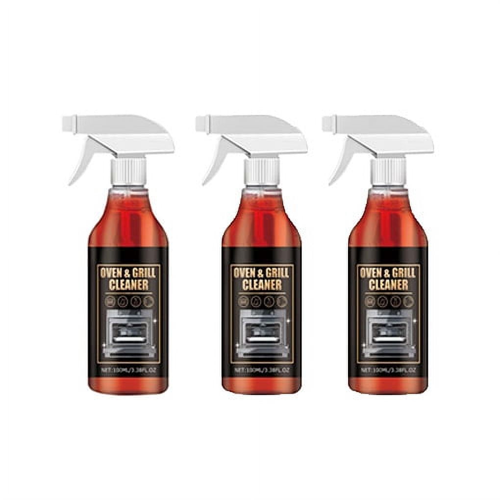 Oven Rack & Grill Cleaner, Heavy Duty Oven Cleaner, Eliminates Thick ...