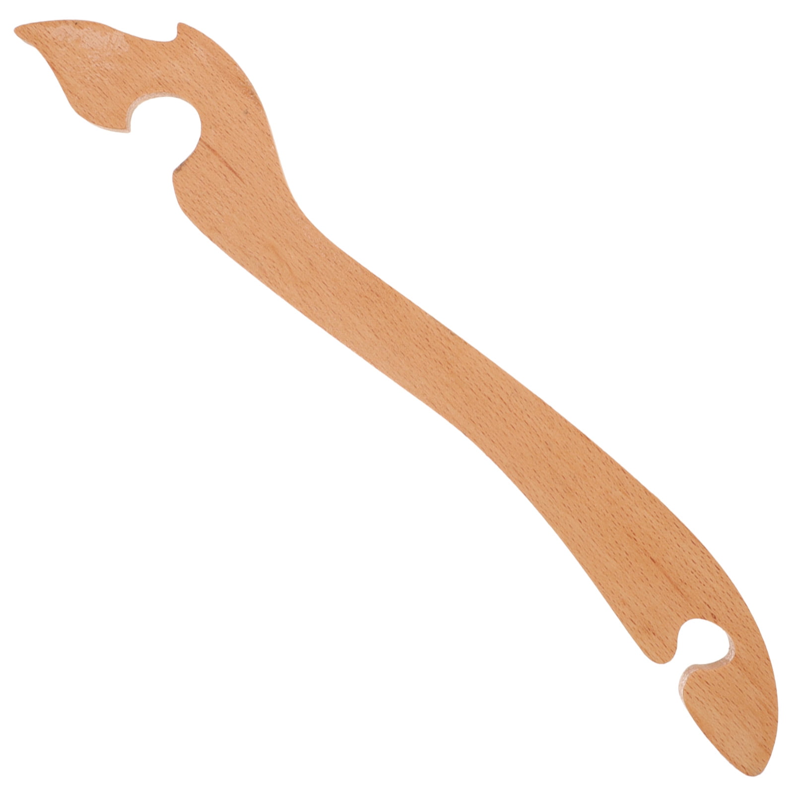 MLINS 1Pcs Khaki Wood Stainless Steel Oven Rack Puller for Home Users ...