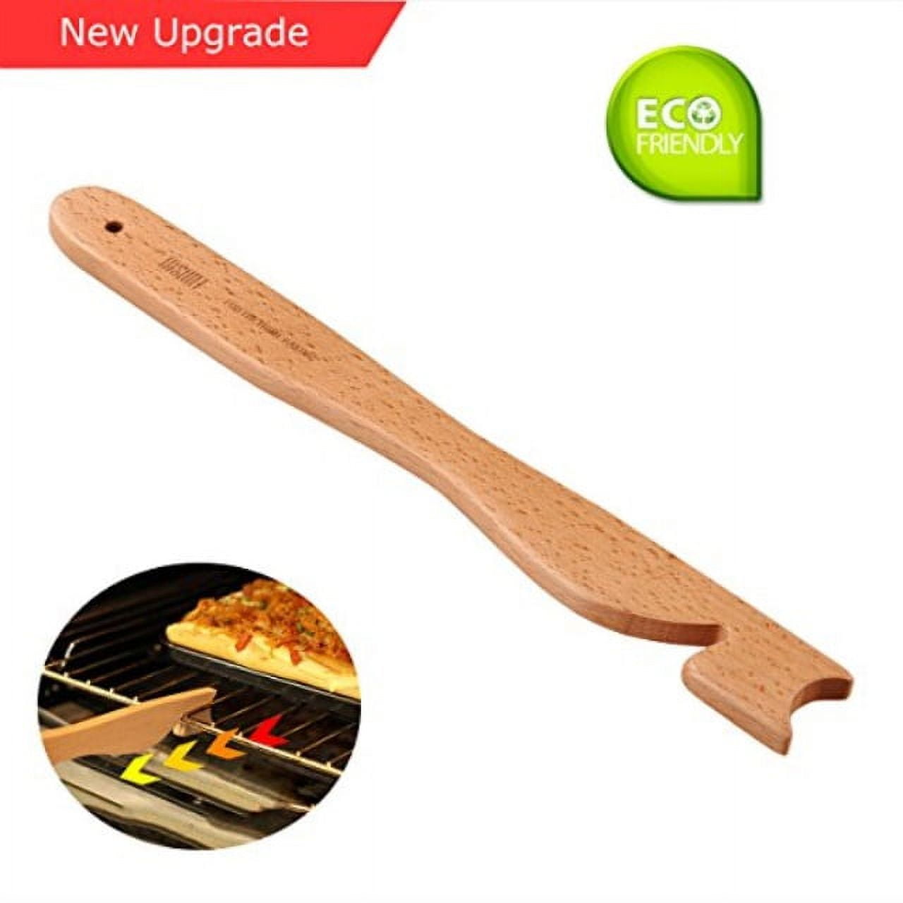 Oven Rack Push Pull Puller for Baking Wooden Stick, Cooking and ...