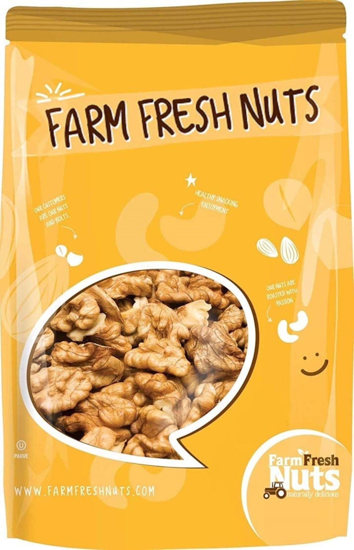 Oven Roasted California Salted OKA4 Walnuts with Himalayan Salt Great ...