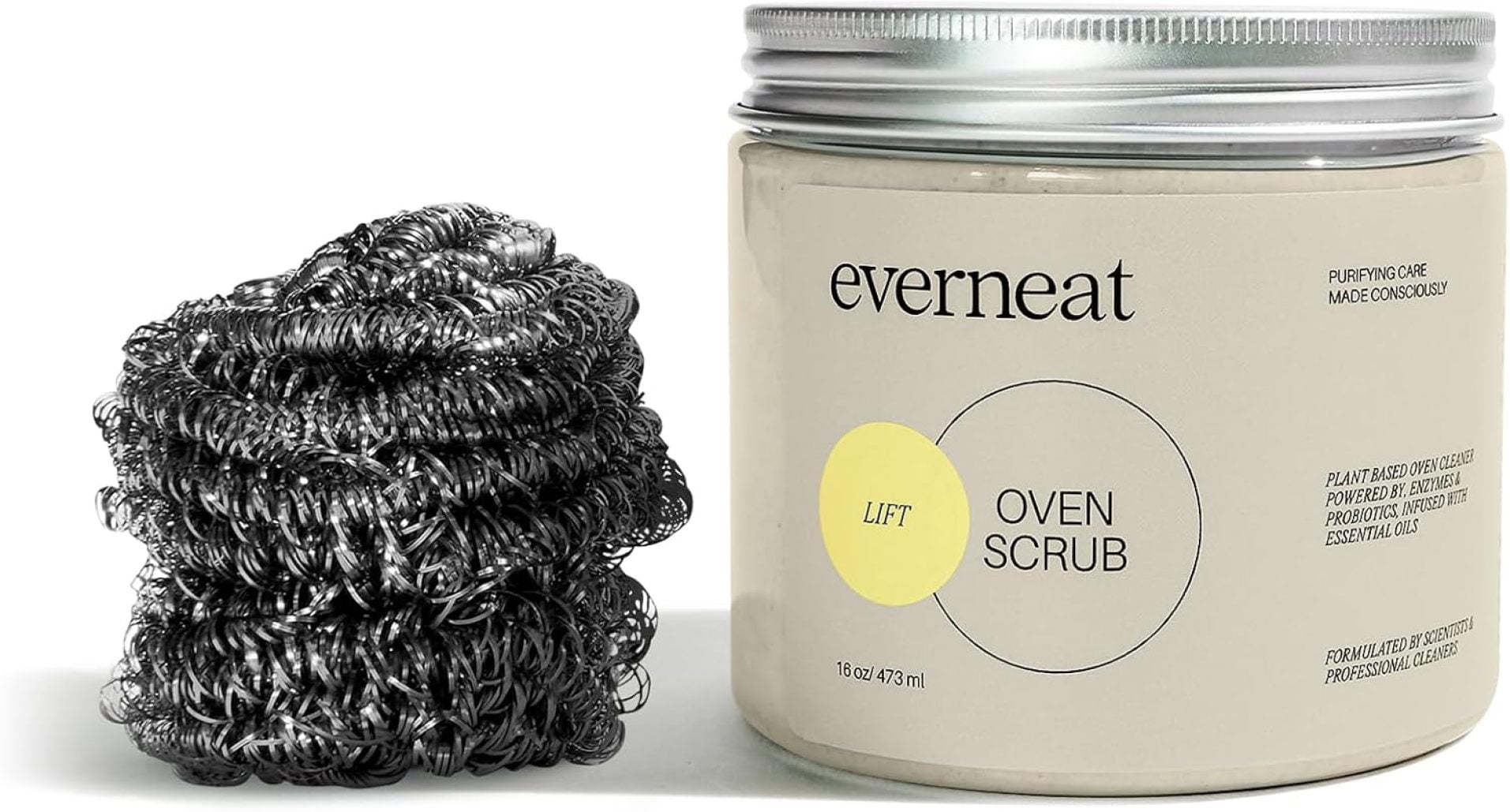 Oven Scrub (16oz): Natural Oven Cleaner and Stove Cleaner | Heavy Duty ...