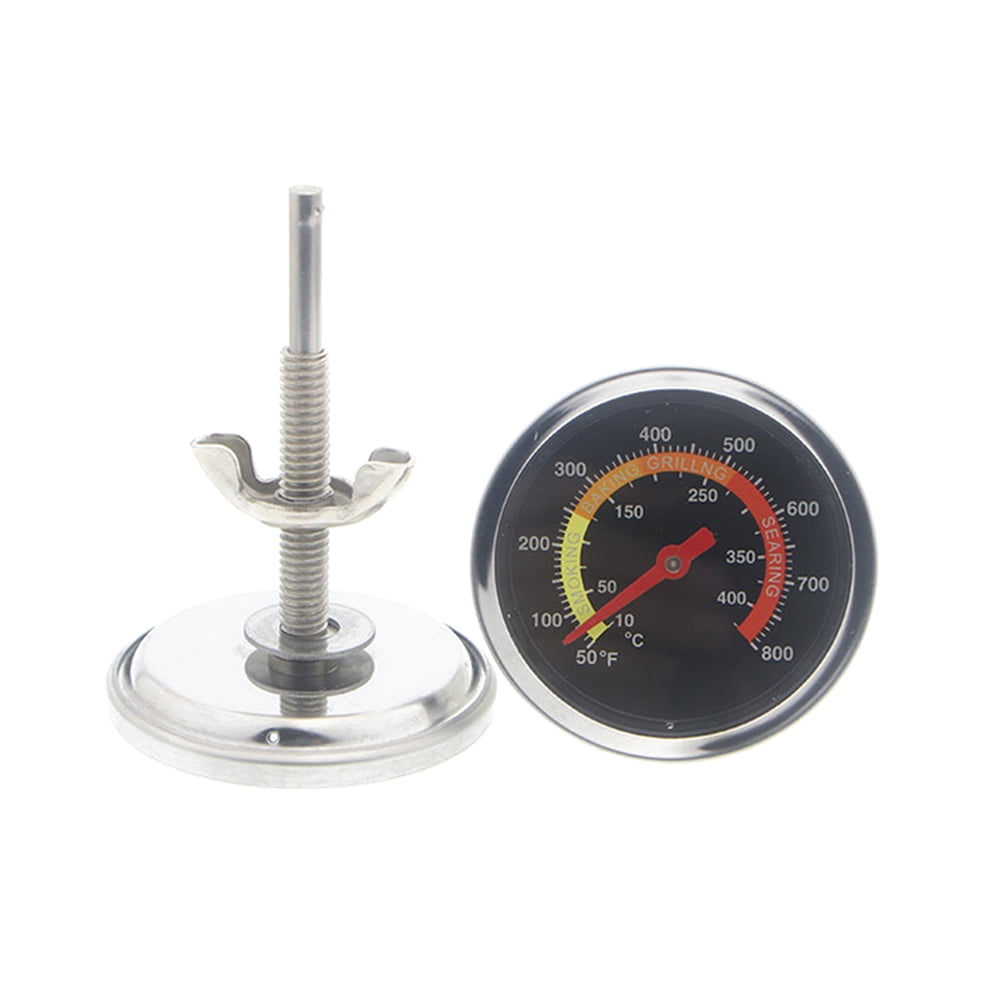 Oven Thermometer, Stainless Steel Smoker Oven Thermometer Meat ...
