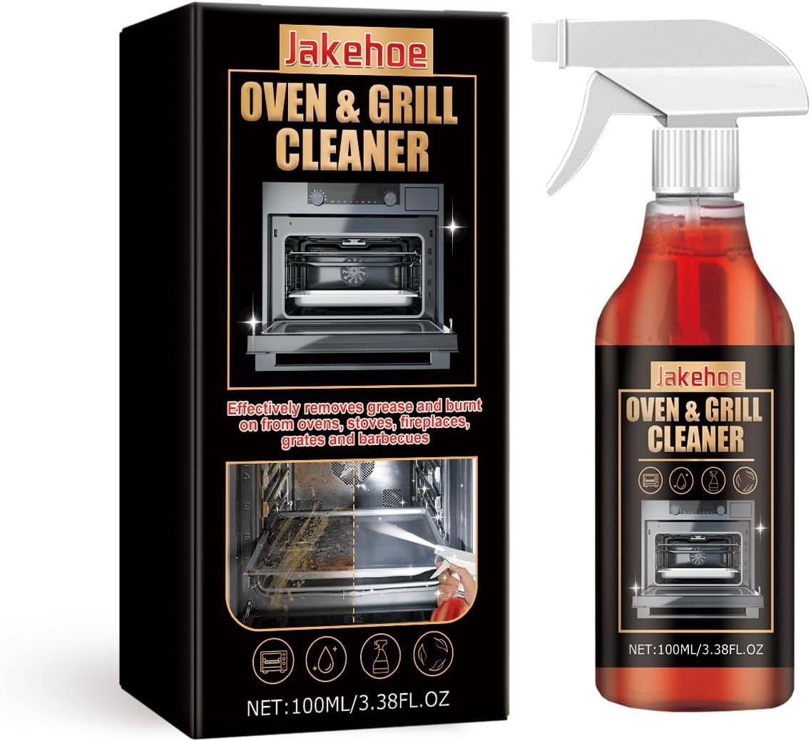 Oven and Grill Cleaner Spray (2 Pack) - Cleans and Degreases BBQ ...