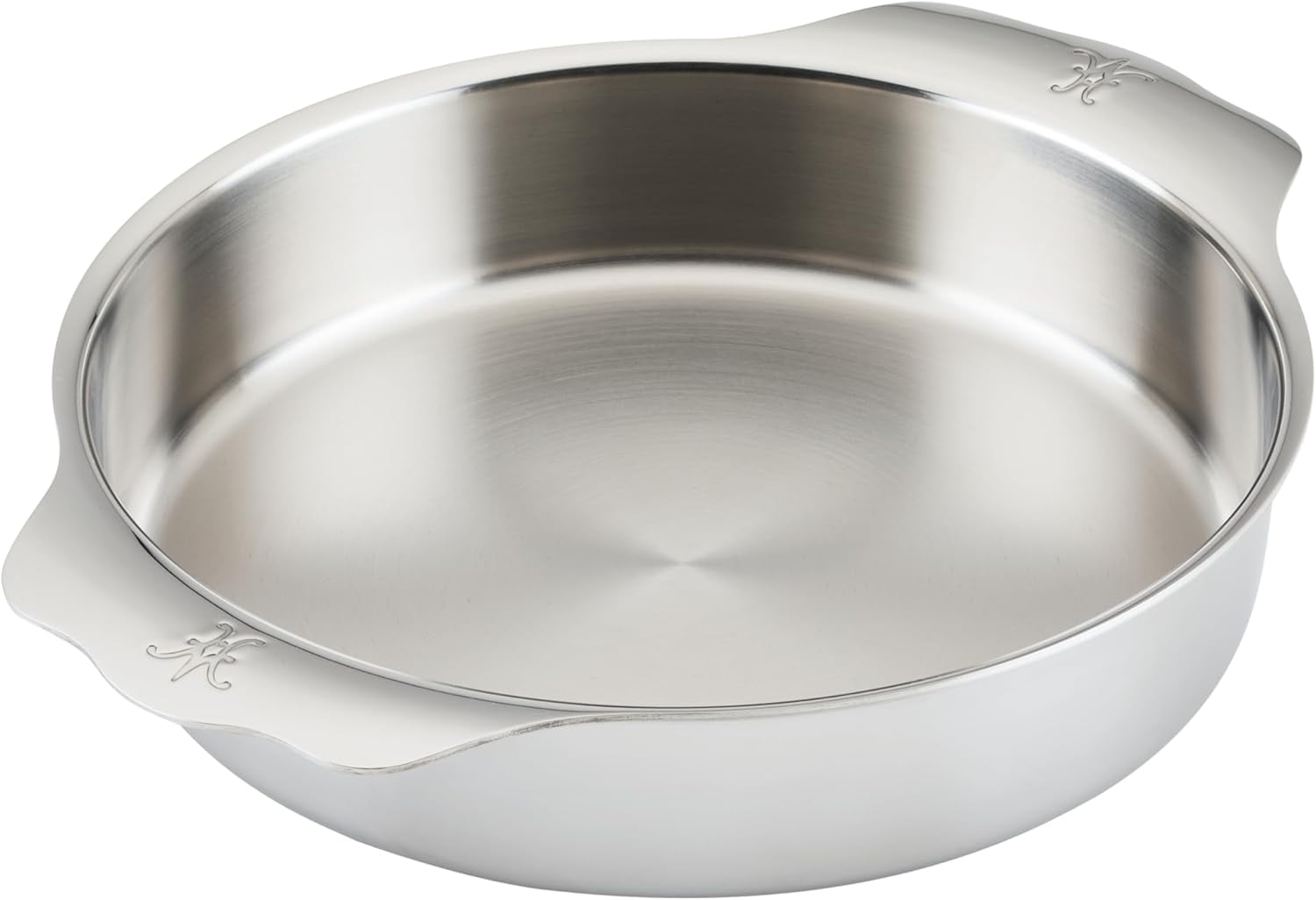 OvenBond Provisions - Tri-Ply Stainless Steel Round Baker 9" Diameter - Walmart.com