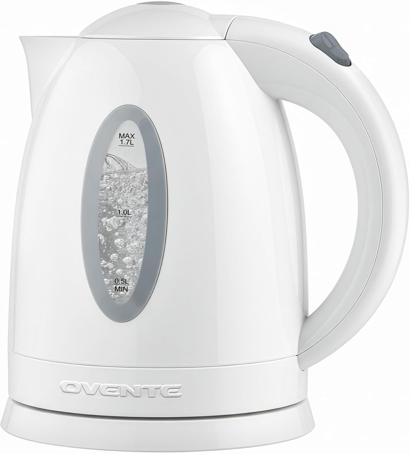 Ovente, Electric Kettle, KP72W, 1.7L Fast Boil Water Heater - Walmart.com