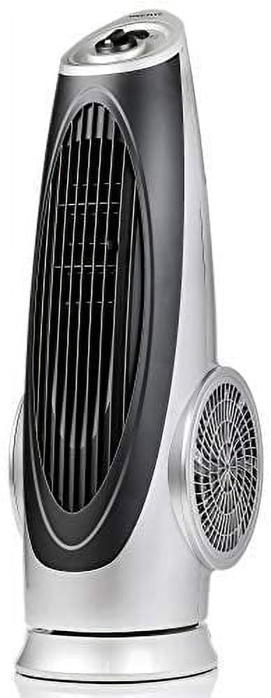 Ovente Cool Breeze Electric Oscillating Tower Fan with 3 Speed Control ...