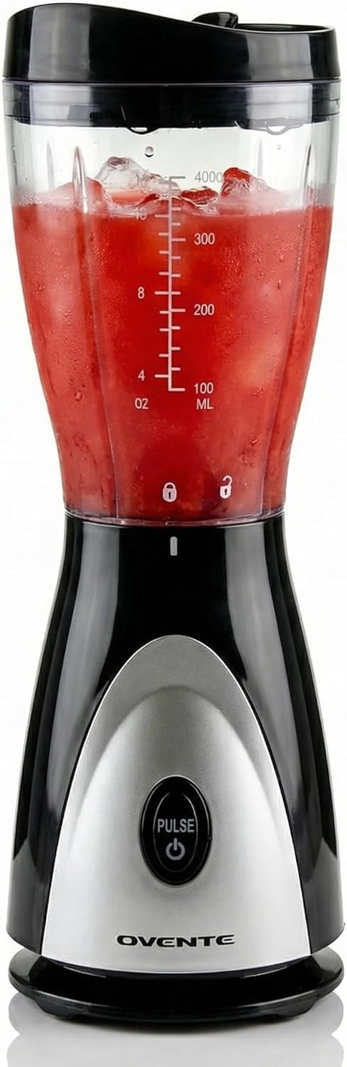 OVENTE Portable Personal Blender for Shakes, Smoothies or Frozen Drinks ...