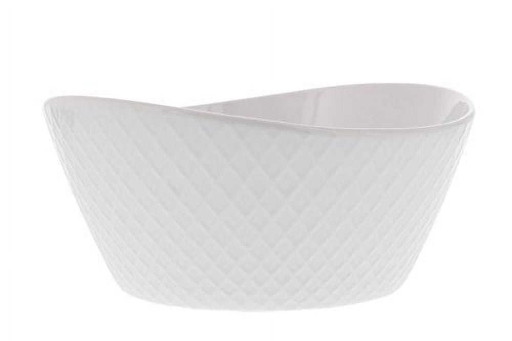 Over and Back 4-Piece ‘What a Dish’ Porcelain Serving Bowls Set w ...