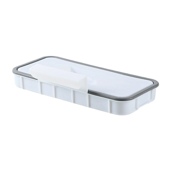 Portable Trash Bag Bracket With Lid Cabinet Door Mount Garbage Bin ...