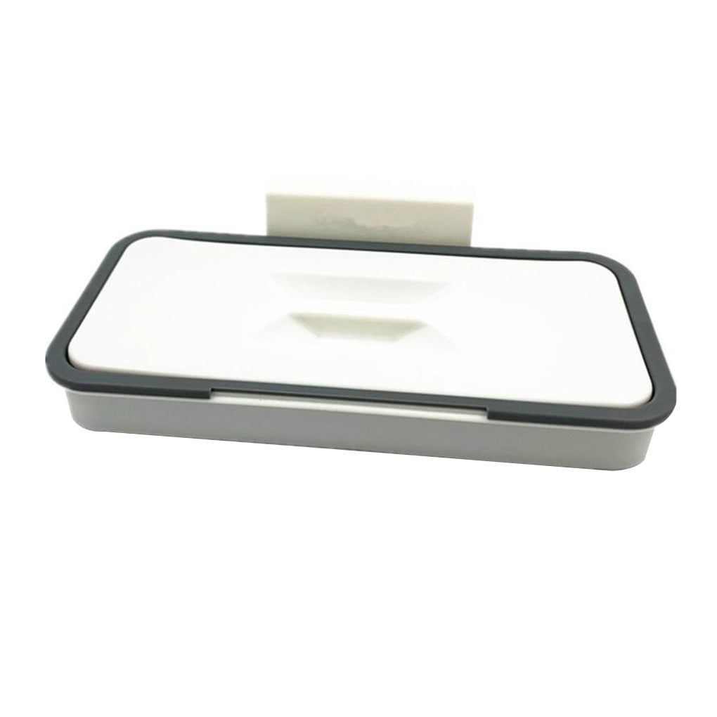 Over Door Cabinet Garbage Holder Alloy Hanging Trash Rack Kitchen ...
