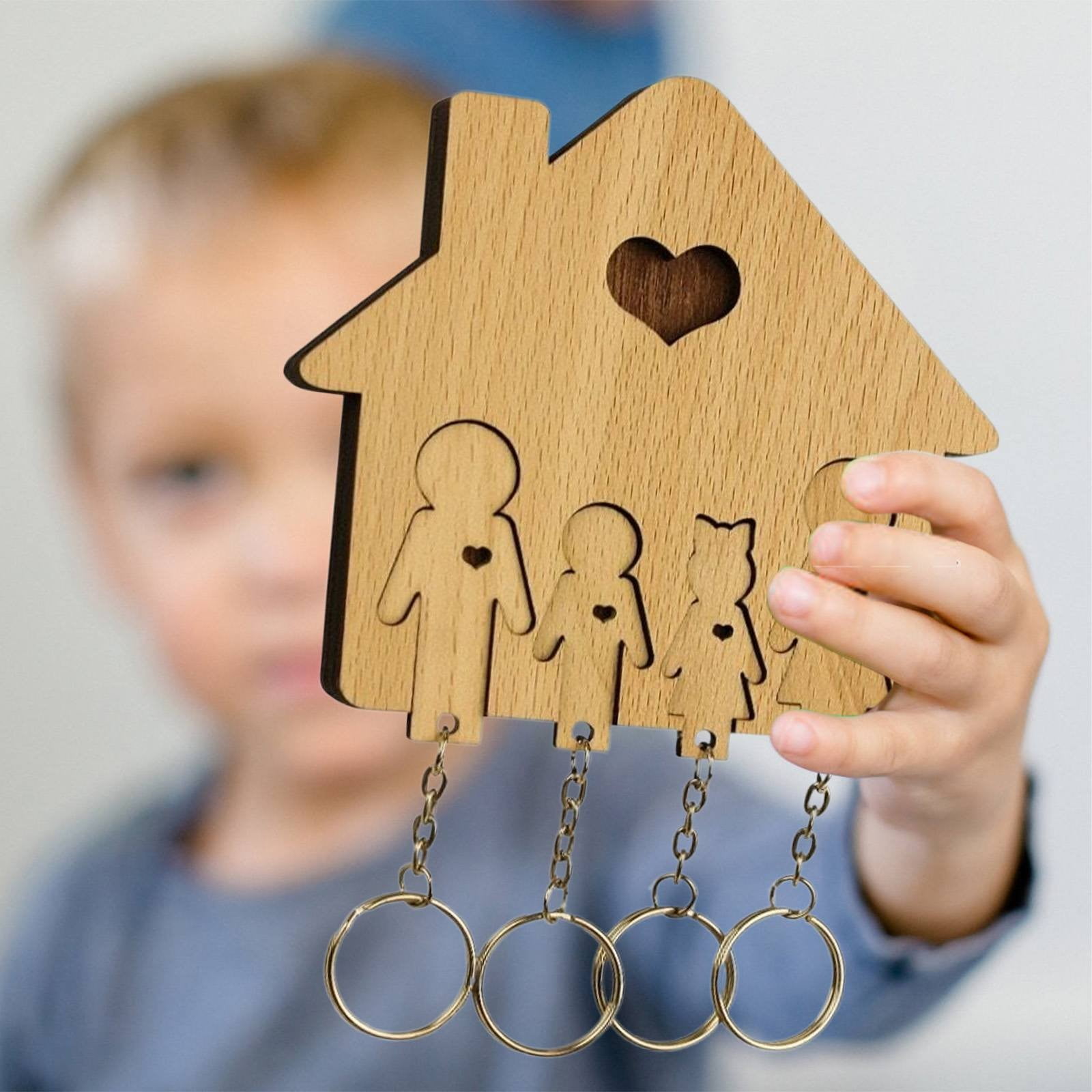 Over Door Hat Rack Handmade Key Hanger Wooden Wall Key Hanger Home Key ...